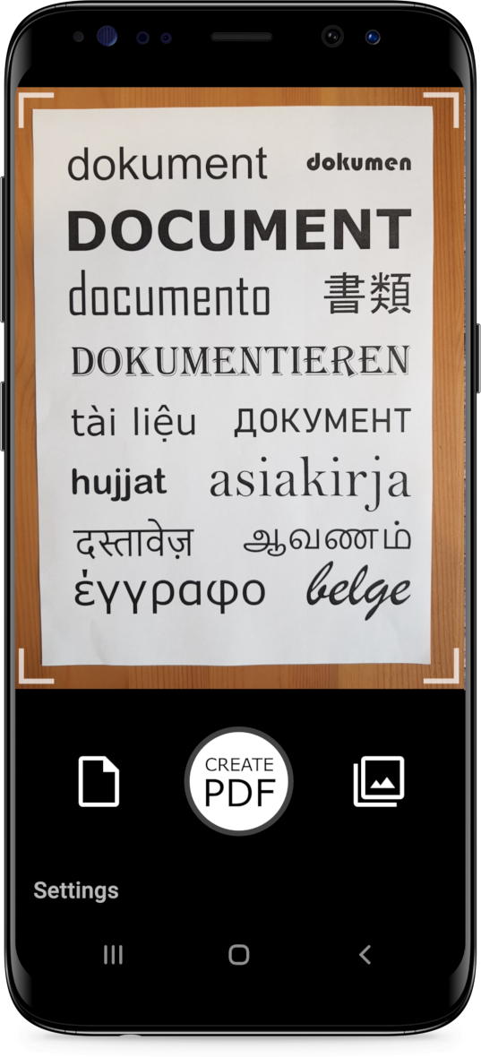Photo to PDF – One-click converter for iPhone and Android